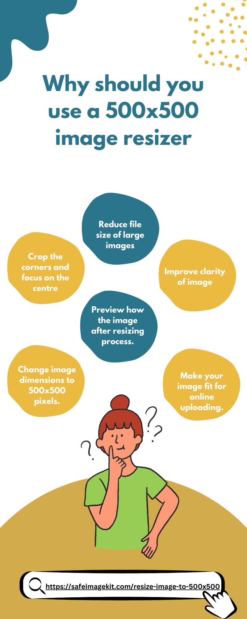 Resize Image to 500x500 Pixels