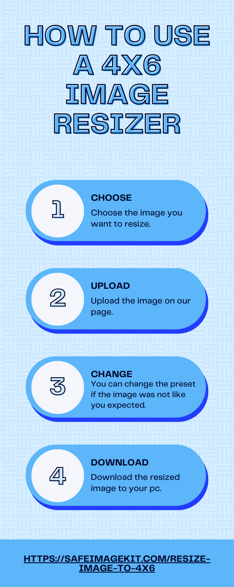 Resizing images to 4x6 instantly