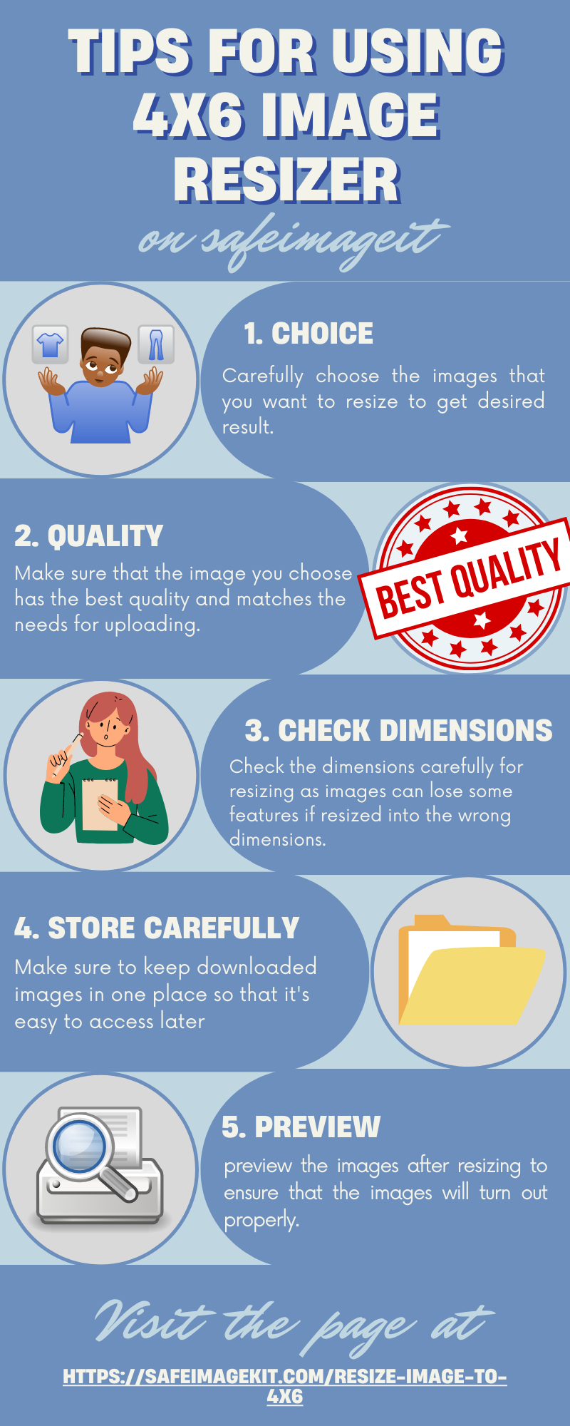 Resizing images to 4x6 instantly