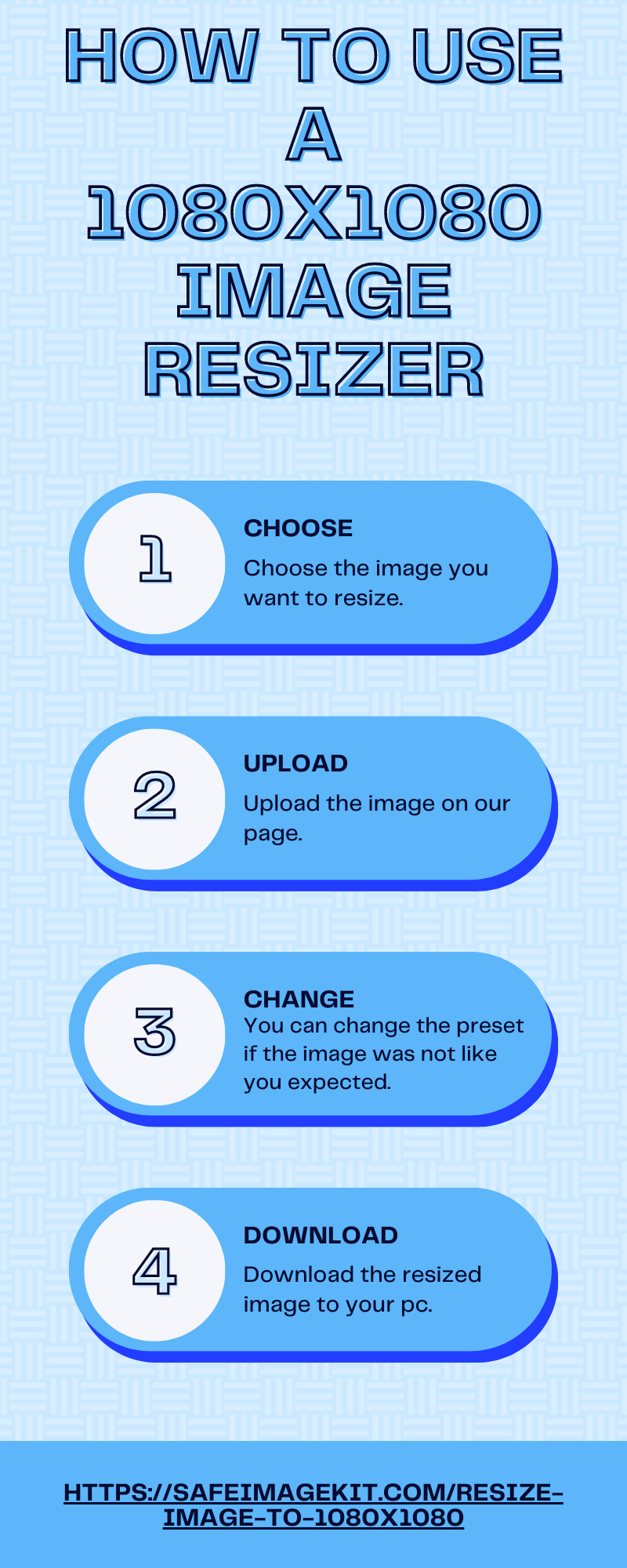 Resize Image to 1080x1080 Pixels