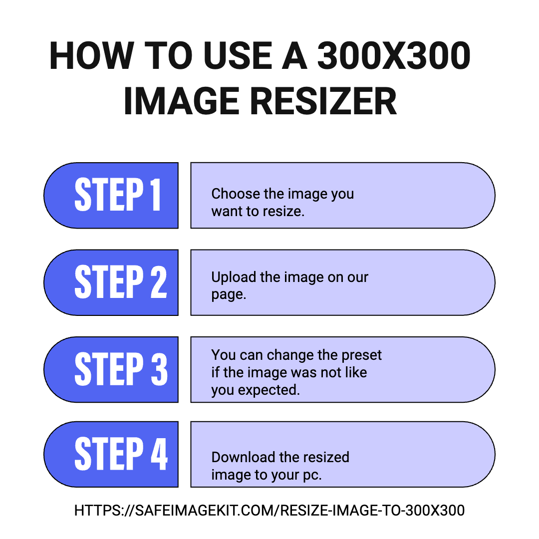Resize Image to 300x300 Pixels